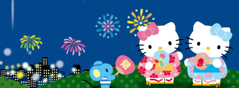 Hello Kitty Facebook Covers ⋆ Violablu ♥ Pixels ♥