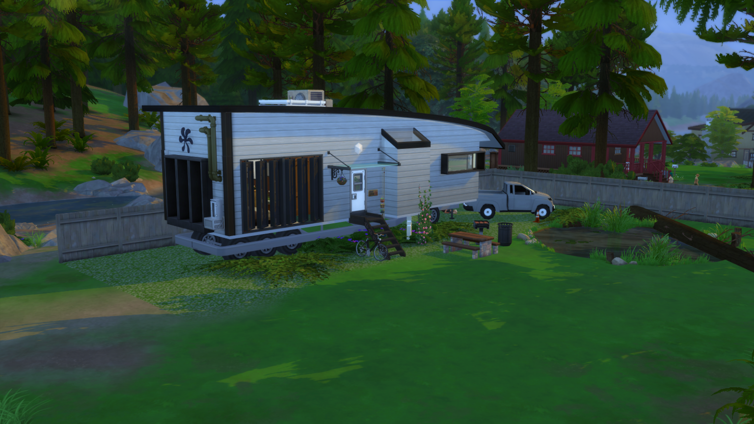 Camper Trailer for Sims 4 ⋆ Violablu ♥ Pixels ♥