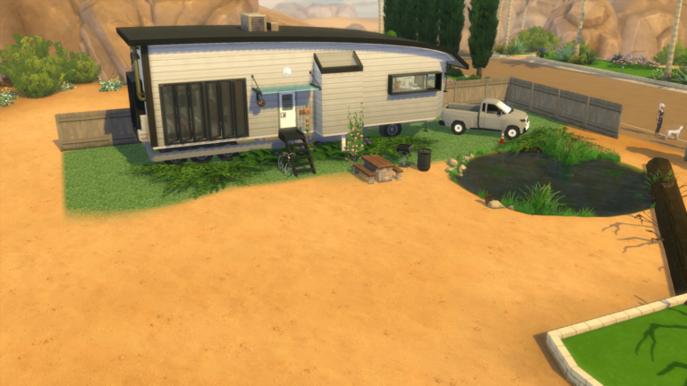 Camper Trailer for Sims 4 ⋆ Violablu ♥ Pixels ♥