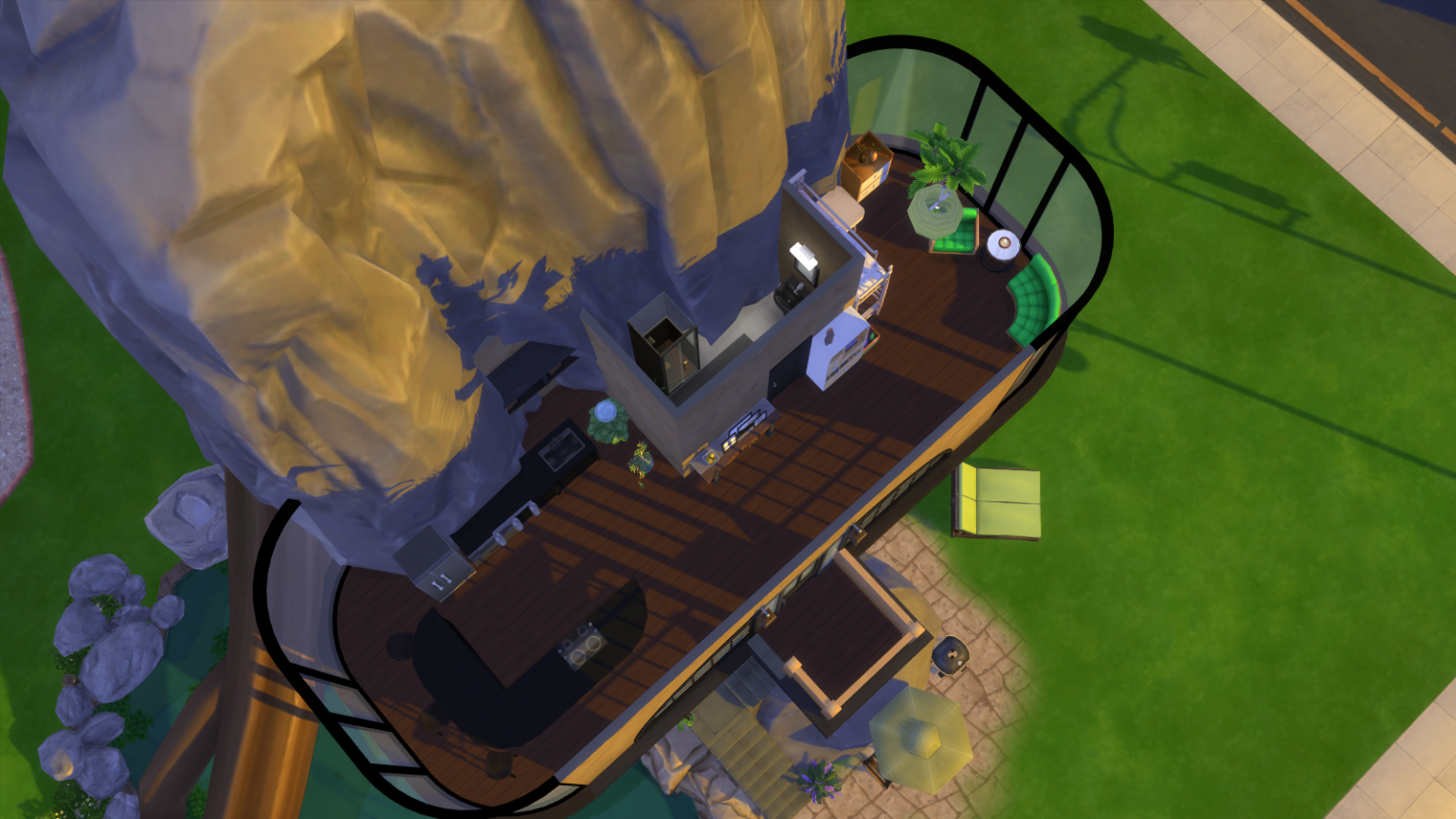 On The Rox House for sims 4 ⋆ Violablu ♥ Pixels ♥