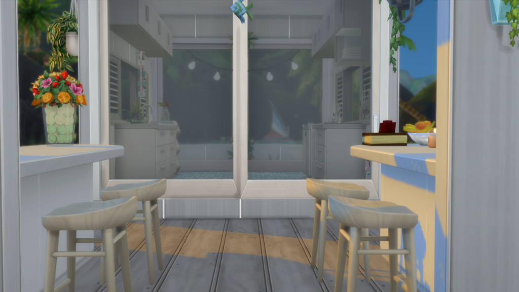 Small White Boat for Sims 4 Speed Build and Download ⋆ Violablu ♥ Pixels ♥