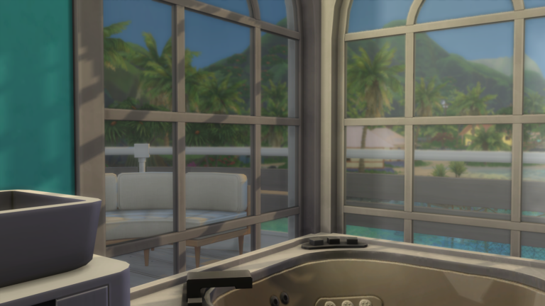 Small White Boat for Sims 4 Speed Build and Download ⋆ Violablu ♥ Pixels ♥