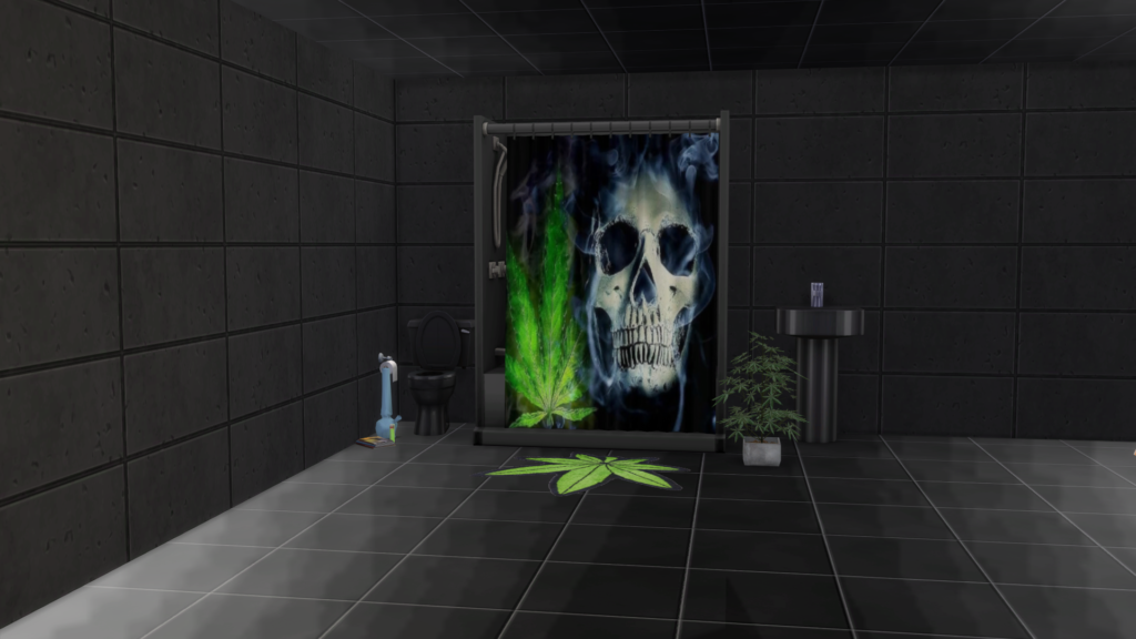 100 Pot Leaf Weed Showers for Sims 4 ⋆ Violablu ♥ Pixels ♥