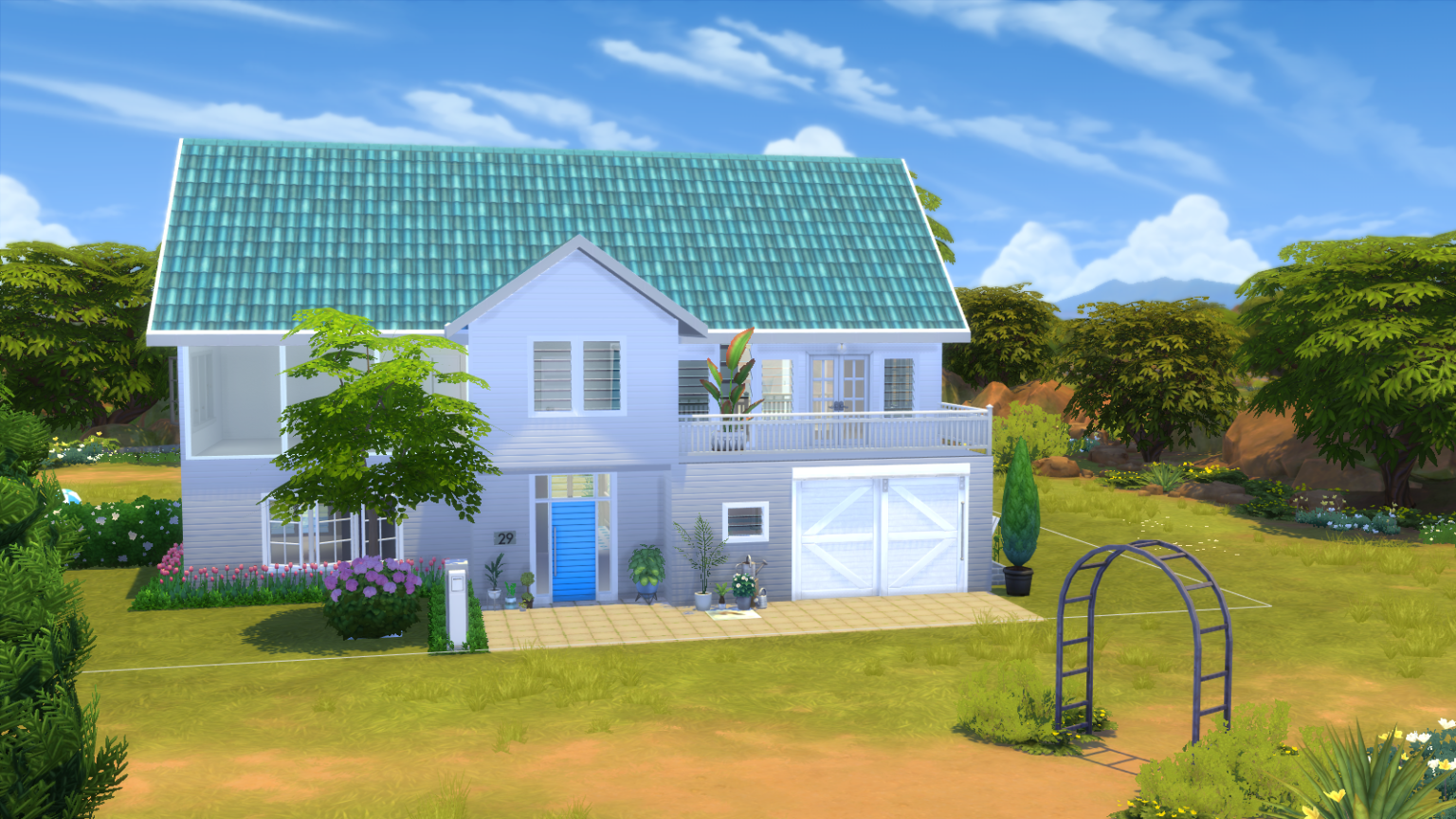 3 bed/2 bath Split Level for Sims 4 ⋆ Violablu ♥ Pixels ♥