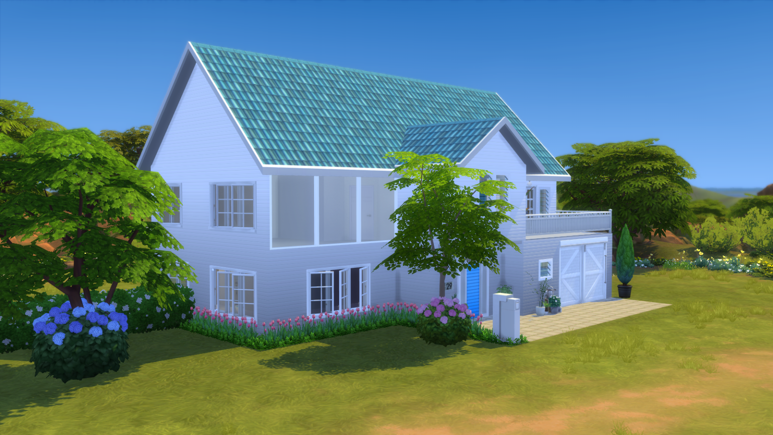 3 bed/2 bath Split Level for Sims 4 ⋆ Violablu ♥ Pixels ♥
